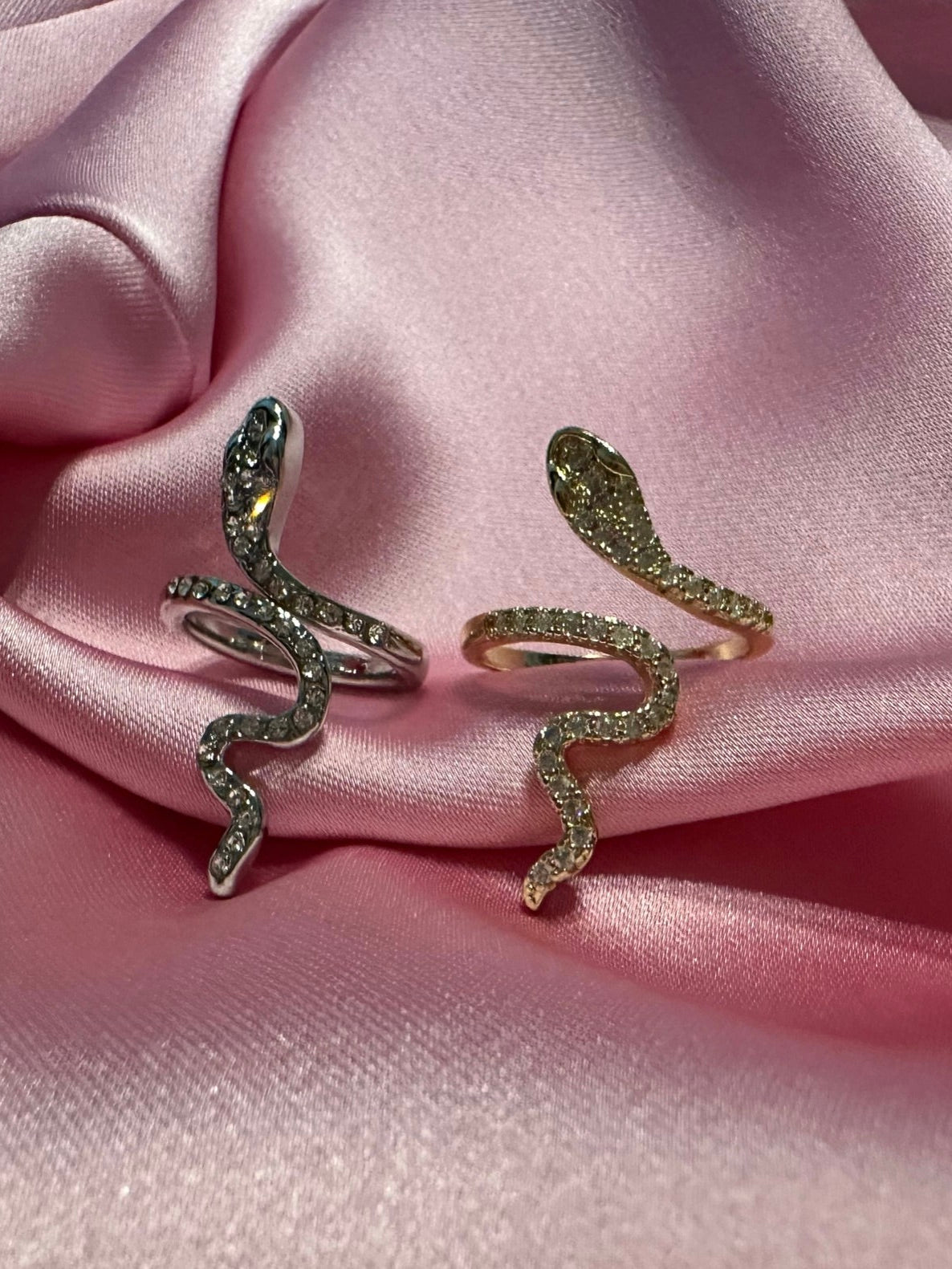 SNAKE RING - gold plated surgical steel – zoey-denmark.com